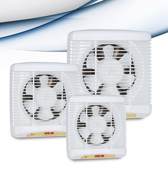 Exhaust Plastic Body Double Action 8″ 10″ 12″ – Lucky Fan